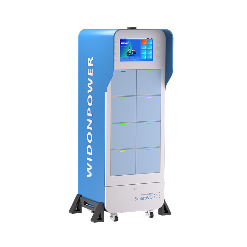 8 12 24 Slots Ev Battery Swapping AC220V Swappable Batteries For ...