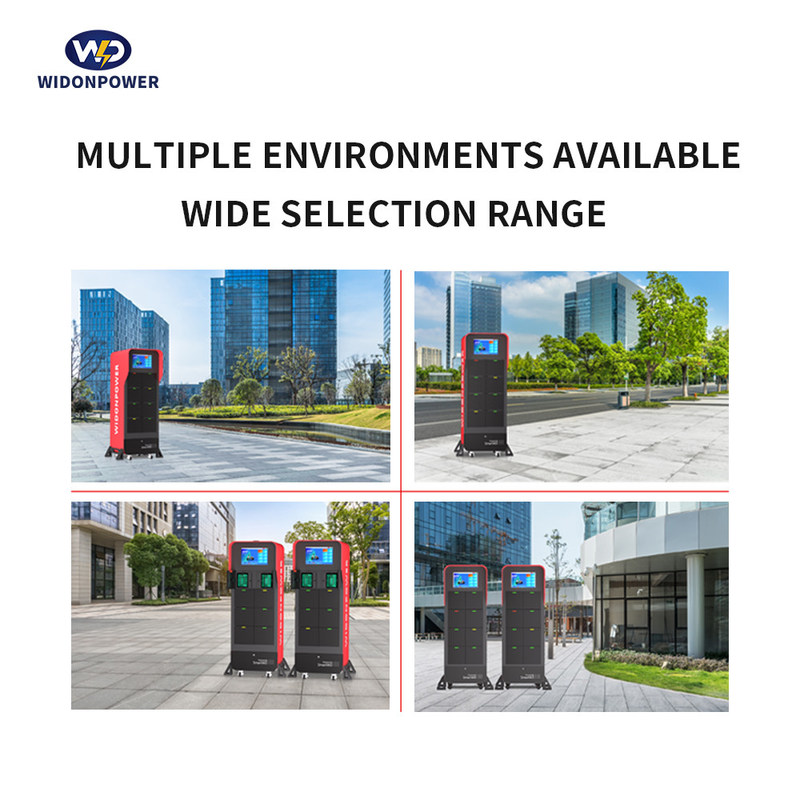 Touchscreen Display and Battery Swapping Station BSS-100 for E-bike ...